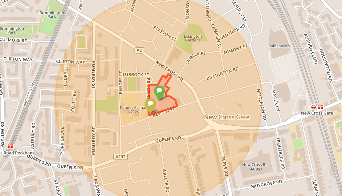 Community Forum - Besson Street Map - Commonplace