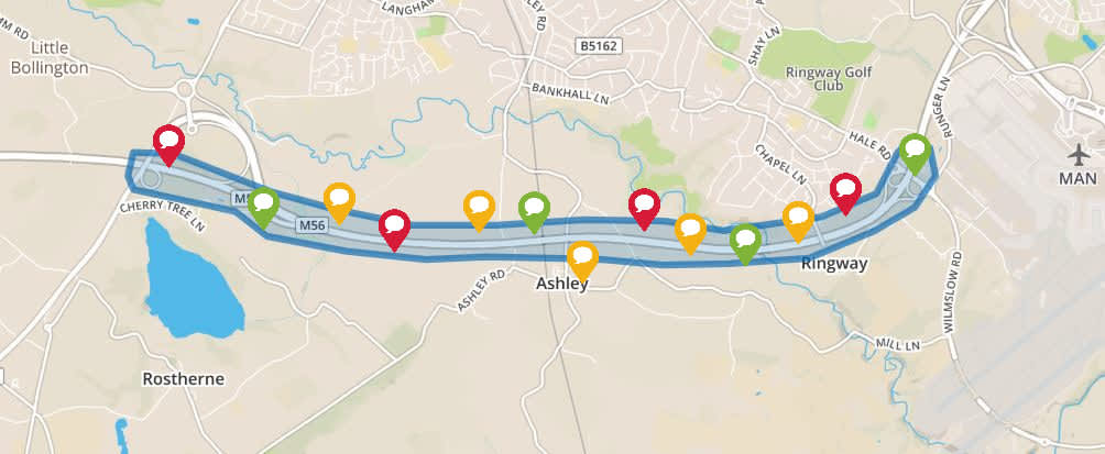 Community Forum - M56 J6-8 Smart Motorway - Commonplace