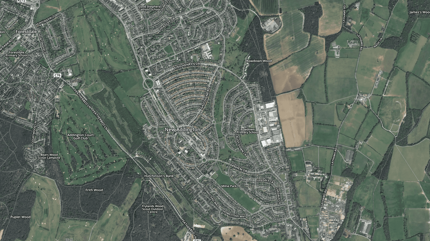 Community Forum - New Addington And Fieldway Map - Commonplace