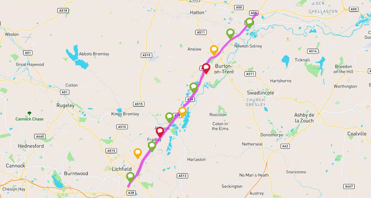 Community Forum - A38 Roadworks - Commonplace