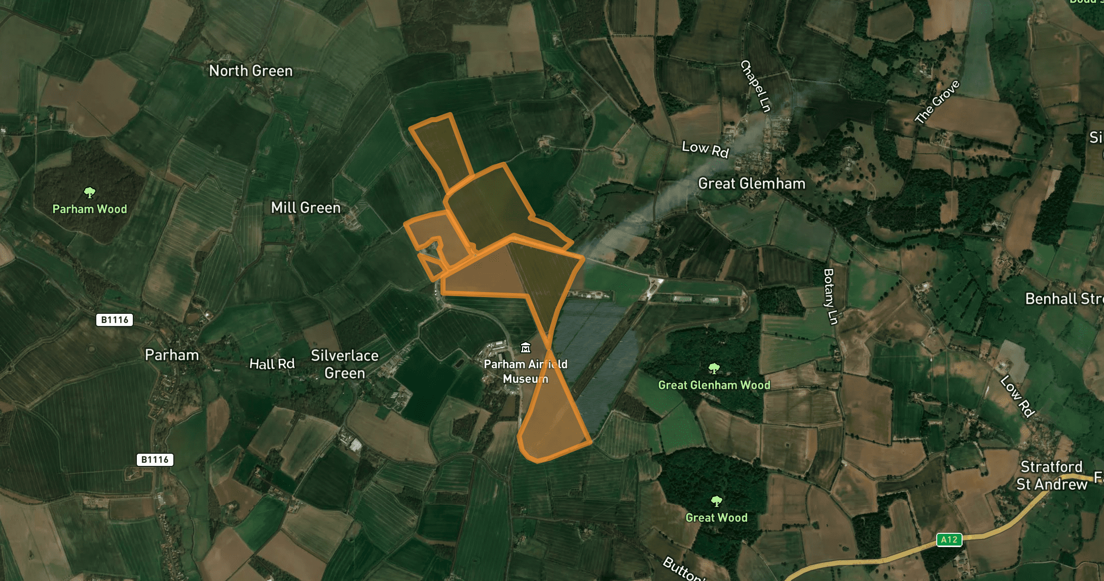 Community Forum - B-17 Solar Farm Map - Commonplace