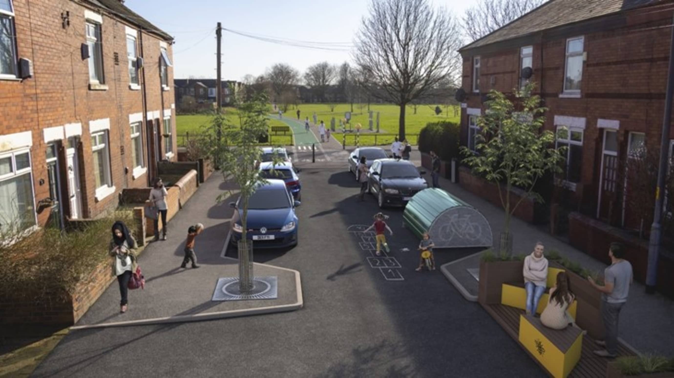 Look Back At Worsley Mesnes Map with Commonplace