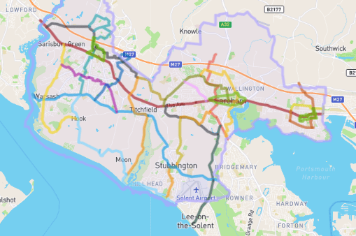 Community Forum - Fareham LCWIP Map - Commonplace