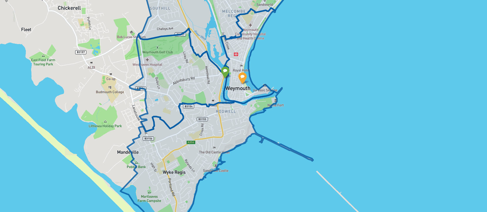 Community Forum - Weymouth Map - Commonplace