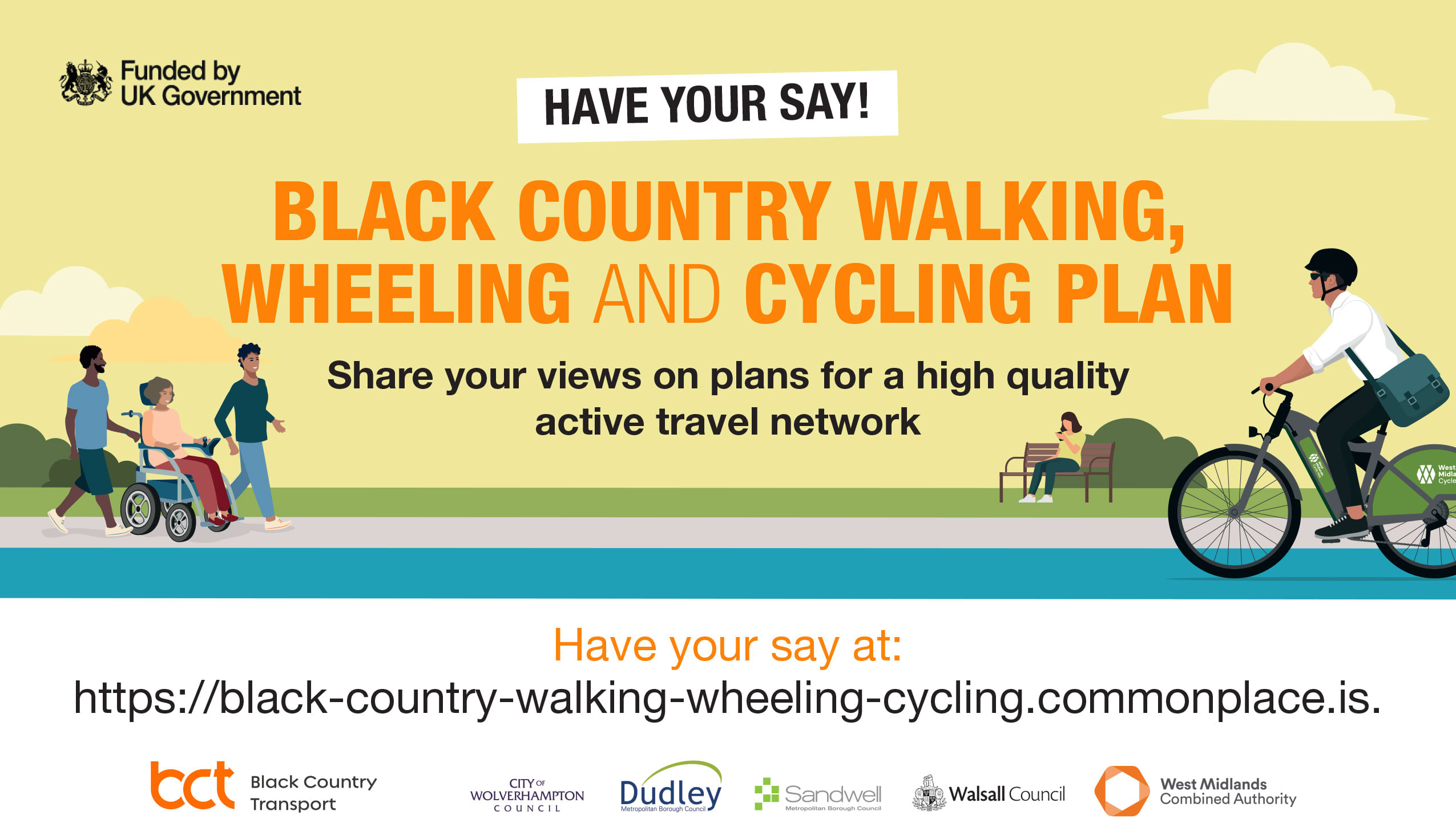 Community Forum - Black Country Walking Wheeling Cycling - Commonplace