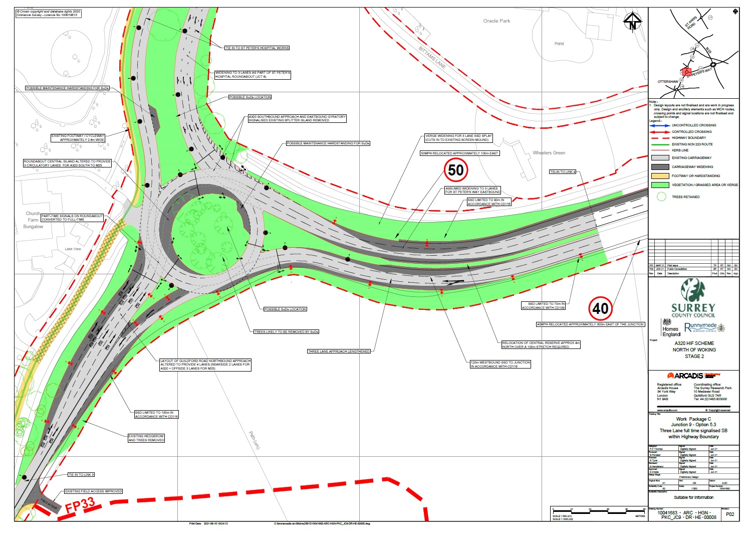 Have Your Say Today - - A320 North Of Woking Improvements