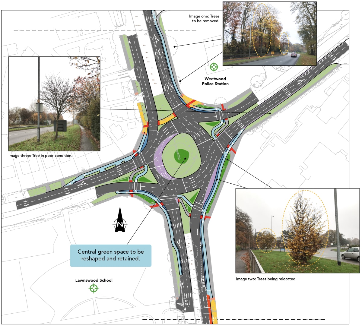 Look Back at - - Lawnswood Roundabout