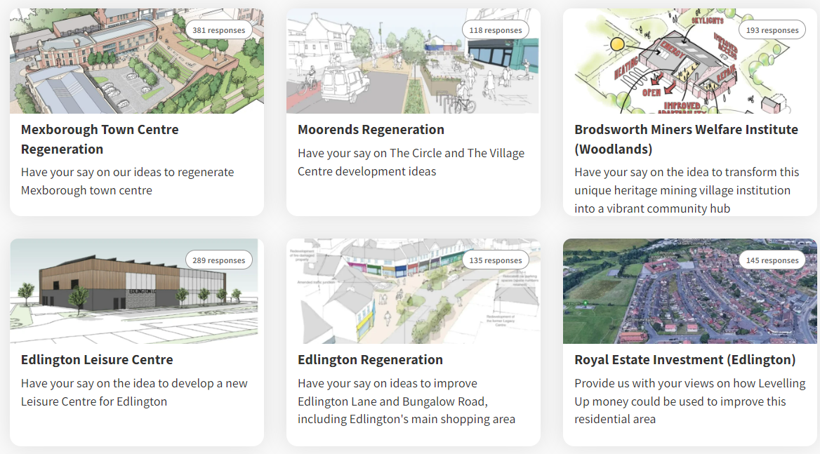 Keep in Touch with Latest News - Levelling Up Doncaster - Commonplace
