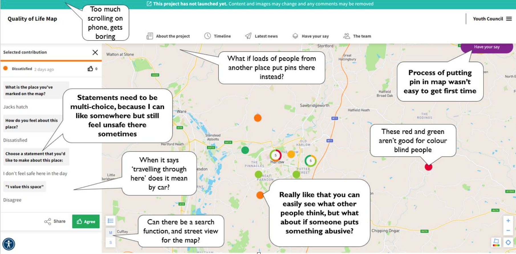 Keep in Touch with Latest News - Your Quality Of Life Map - Commonplace