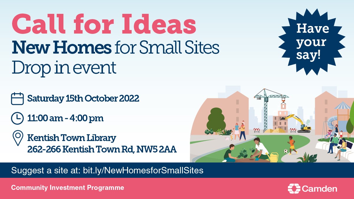 Keep in Touch with Latest News - Camden Call For Ideas - Commonplace