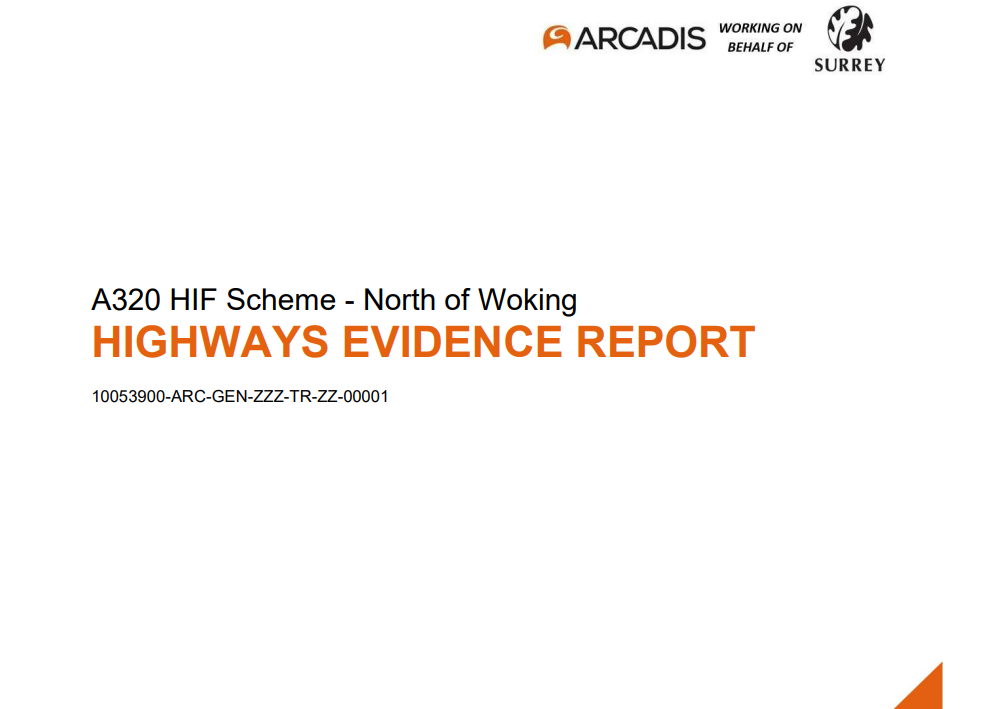 Have Your Say Today - - A320 North Of Woking Improvements