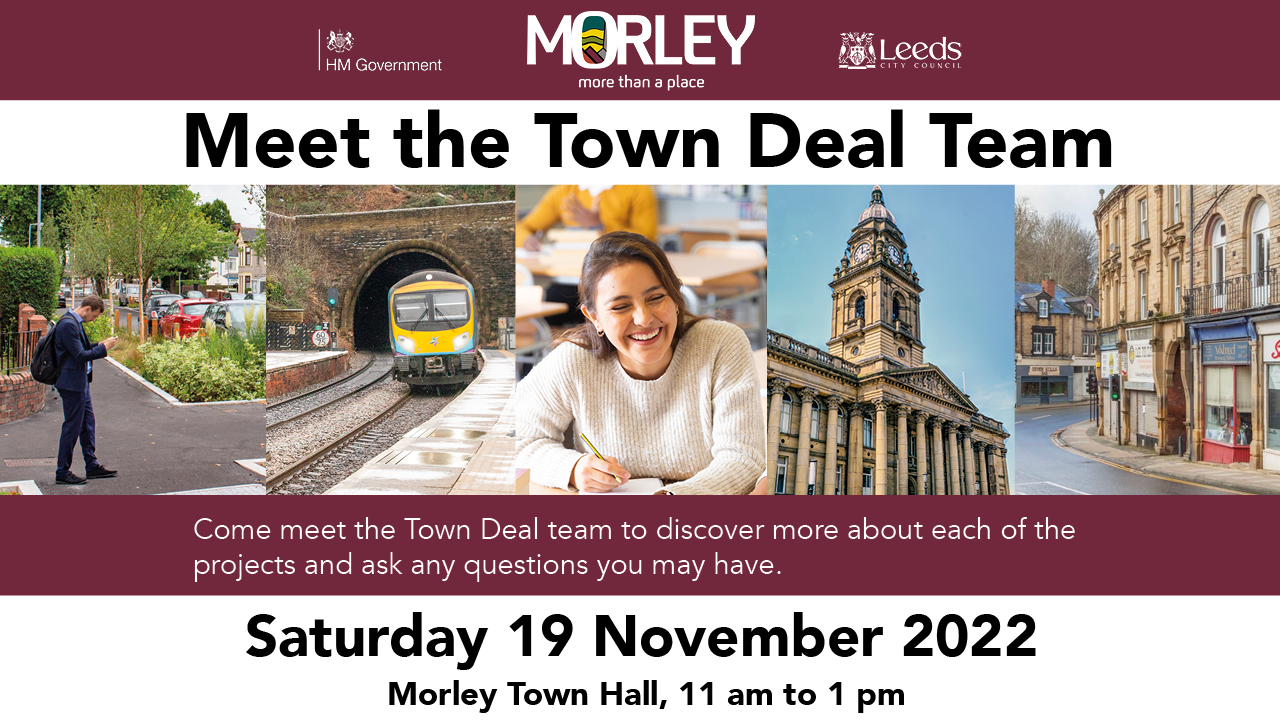 Keep in Touch with Latest News - Morley Town Deal - Commonplace