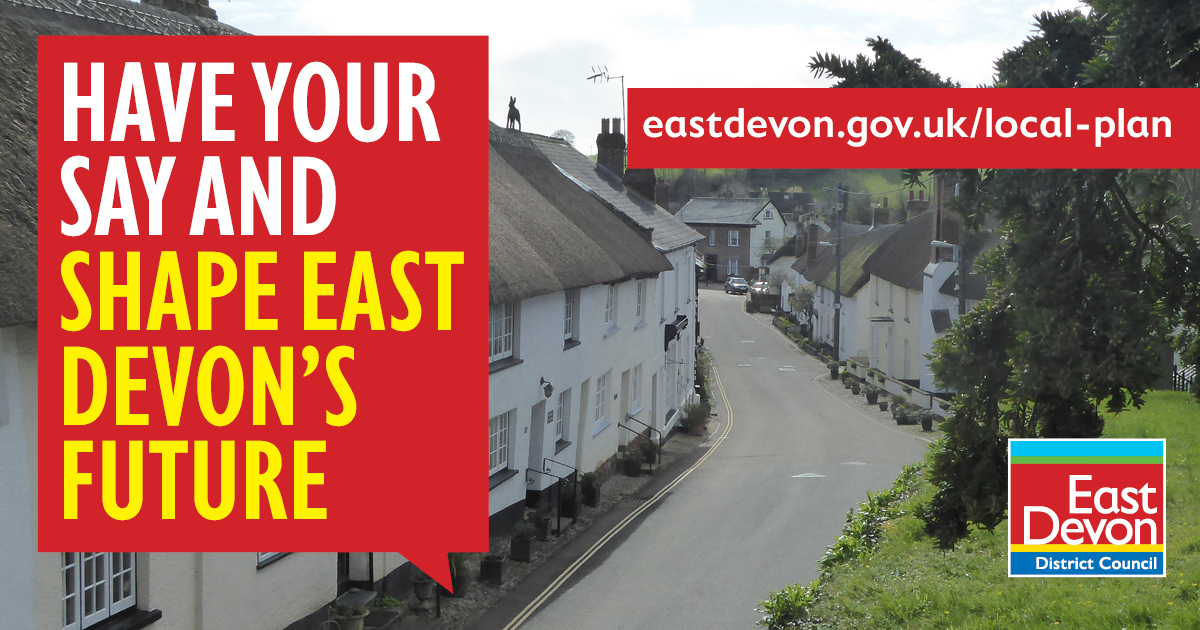 Keep in Touch with Latest News - East Devon Local Plan - Commonplace