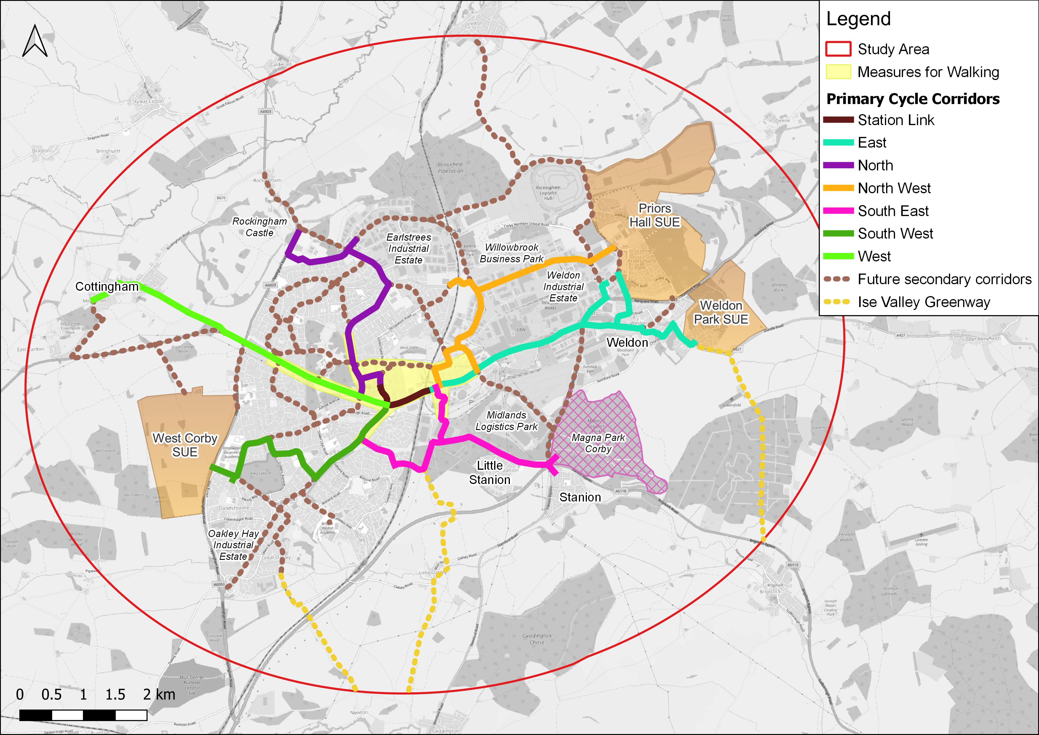Keep in Touch with Latest News - Corby Walking & Cycling Plan - Commonplace