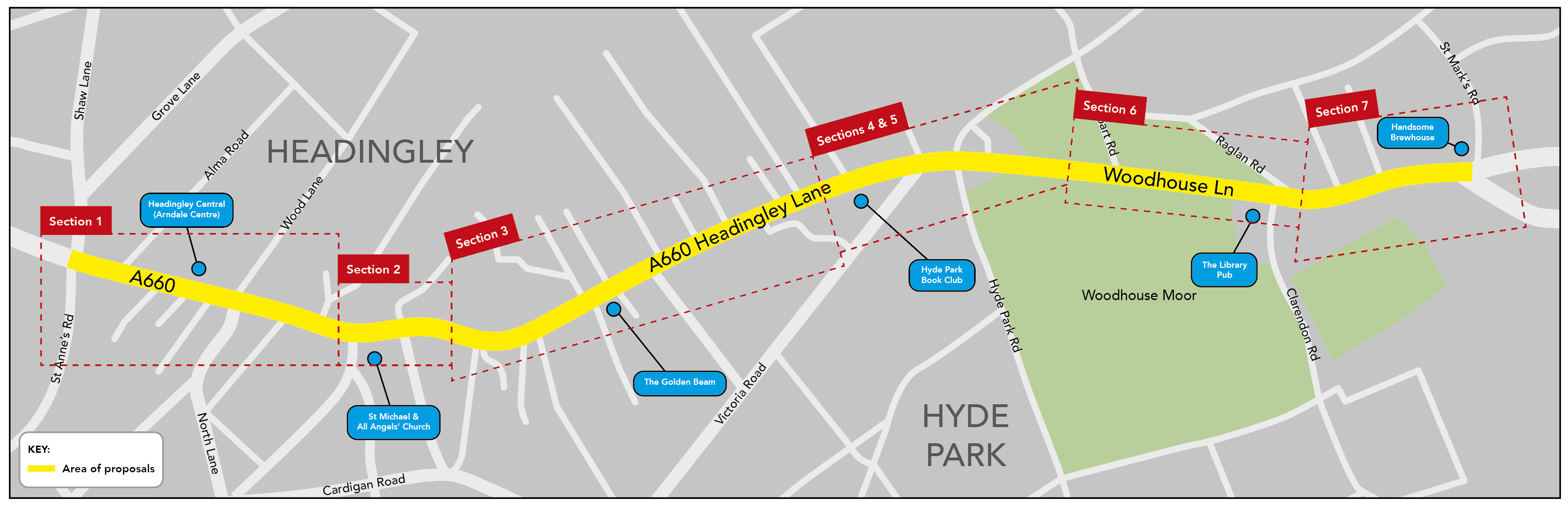 Look Back at - - A660 Leeds