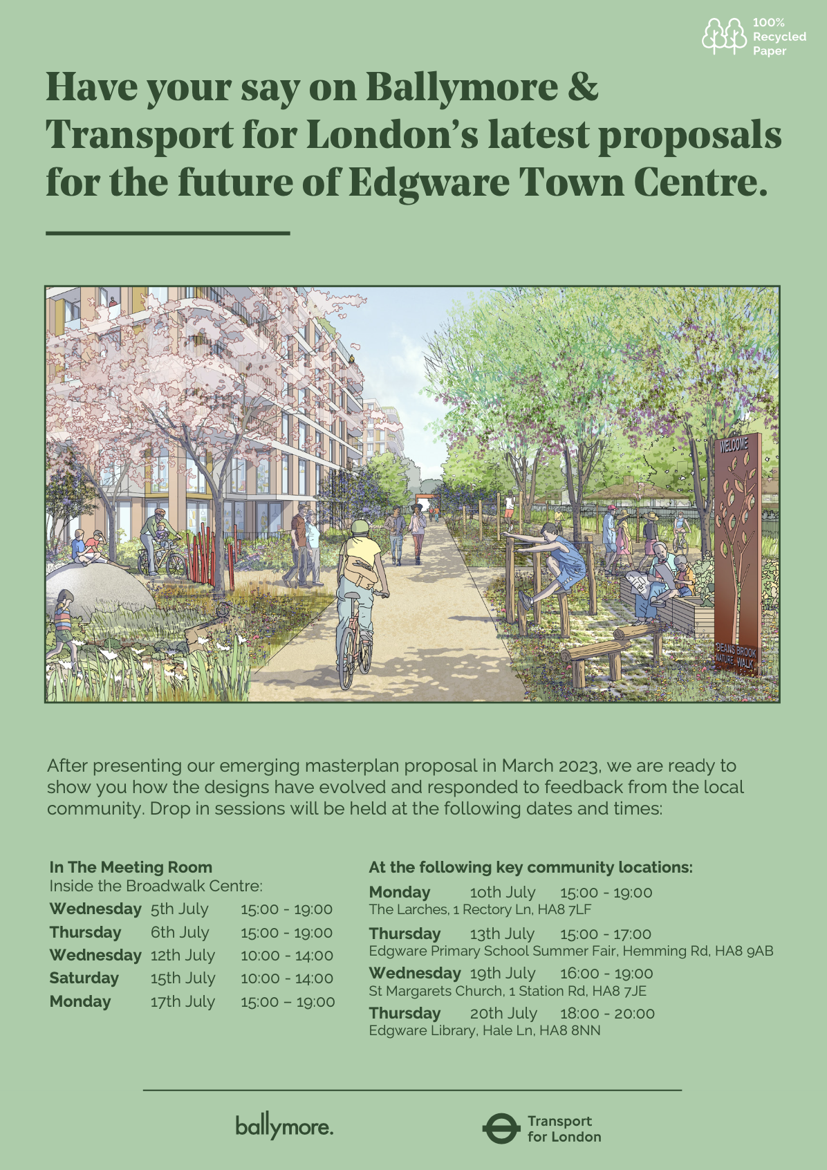 Keep in Touch with Latest News - Broadwalk Centre And Edgware Bus ...