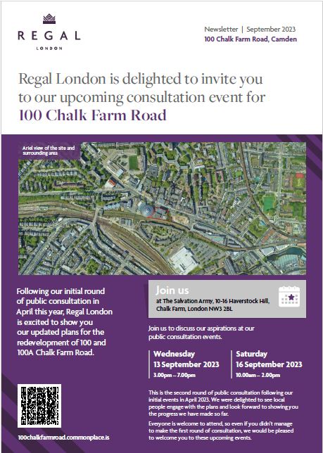 Keep in Touch with Latest News - 100 Chalk Farm Road - Commonplace