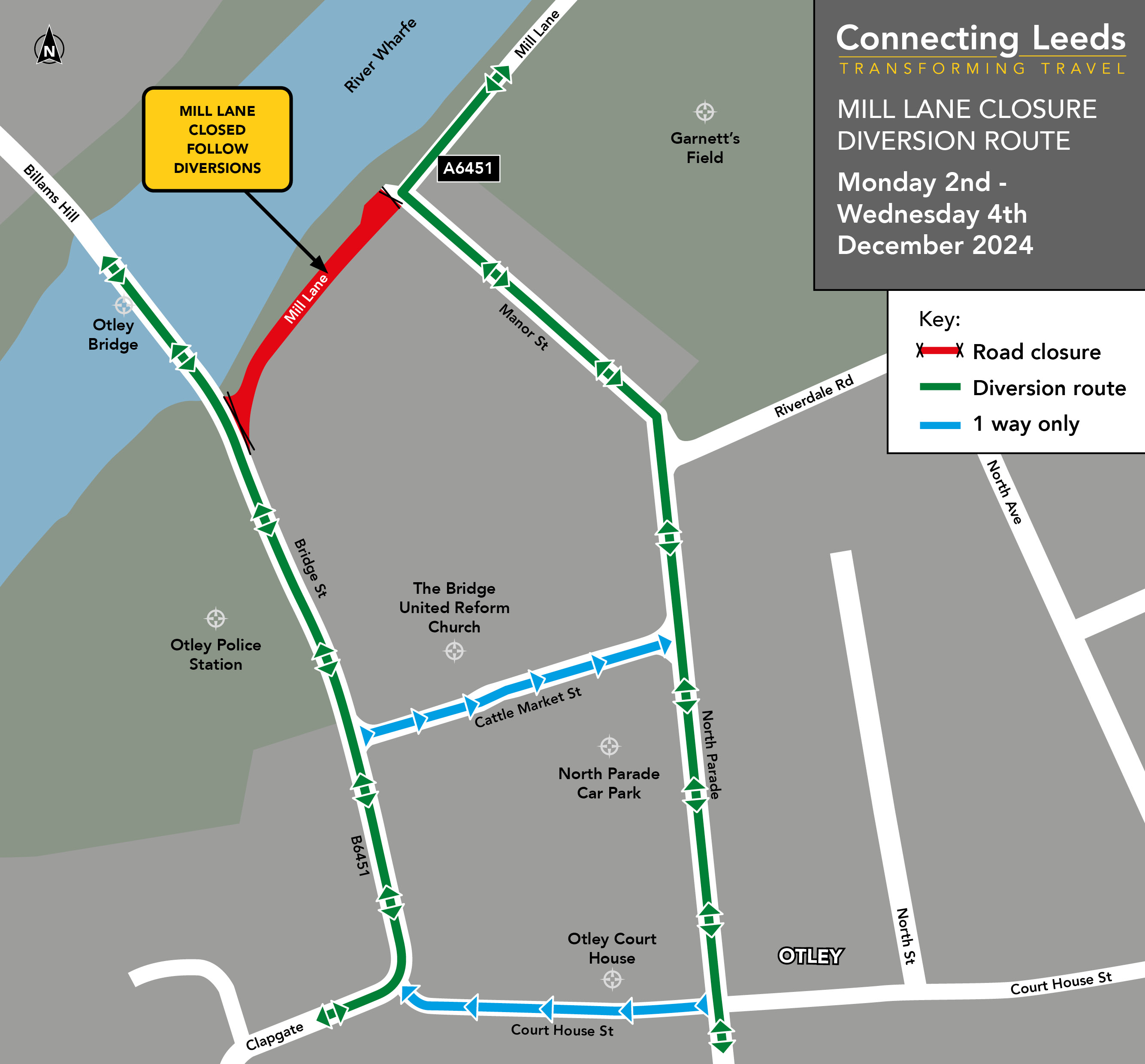 Keep in Touch with Latest News - Otley Bridge - Commonplace