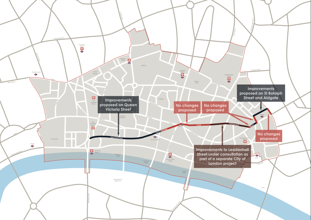 Have Your Say Today - - Aldgate – Blackfriars Cycleway