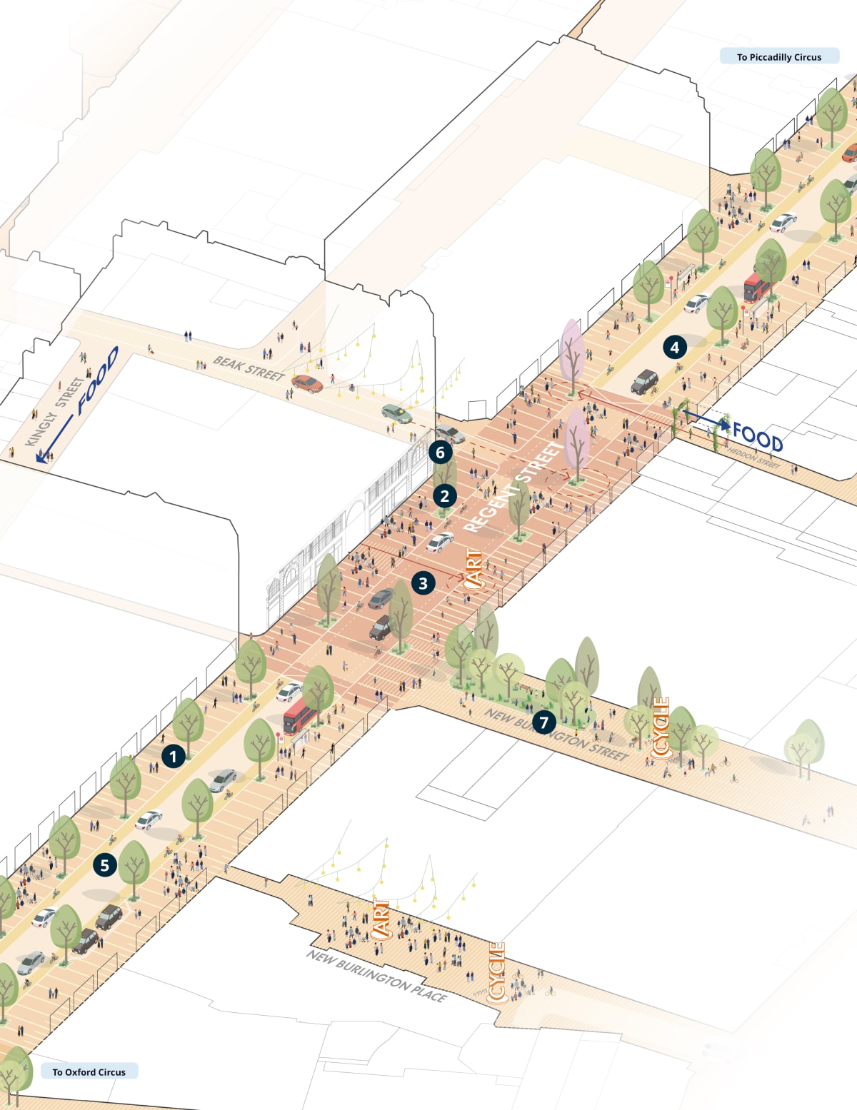 The Future of Regent Street, Haymarket and Piccadilly Circus Public ...