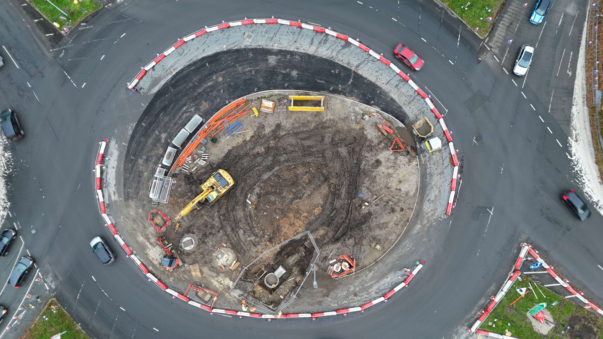 Lawnswood Roundabout | Commonplace