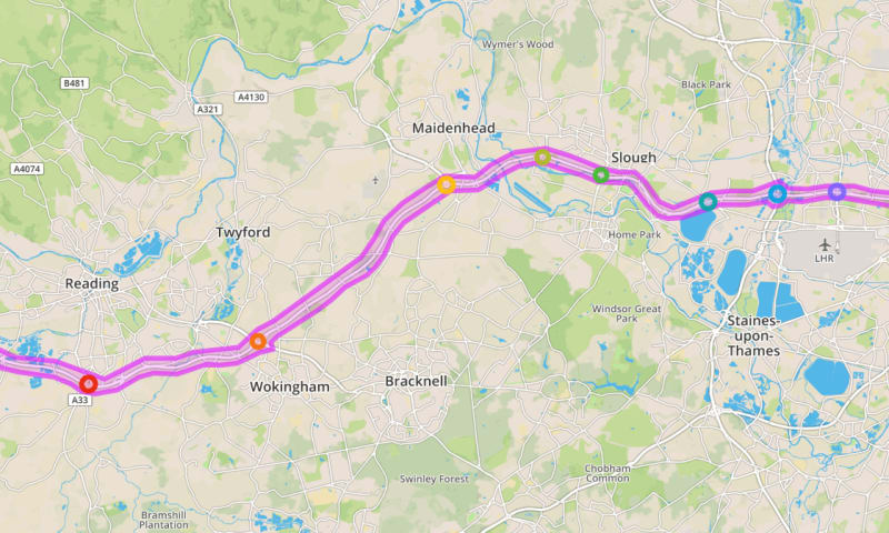 M4 J3-12 smart motorway | Commonplace