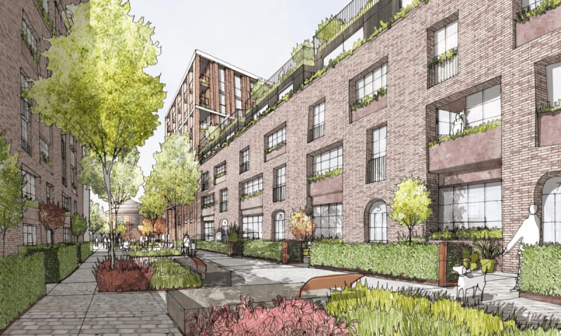 Juniper Crescent and Gilbeys Yard | Commonplace