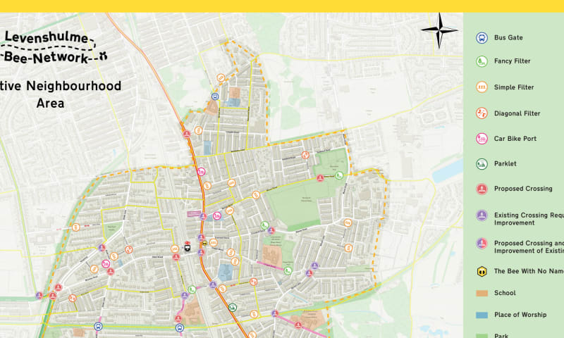 Levenshulme Bee Network | Commonplace