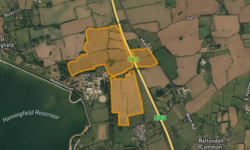 Sandon Brook Solar Farm Map | Commonplace