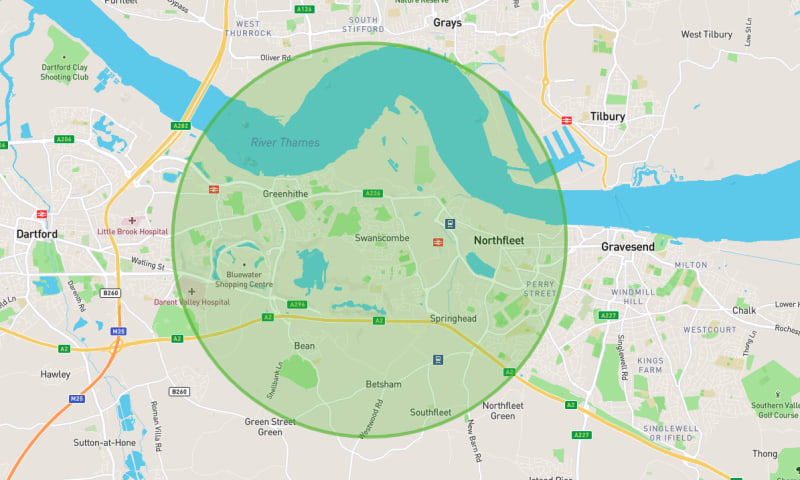 Ebbsfleet Meanwhile Uses map | Commonplace