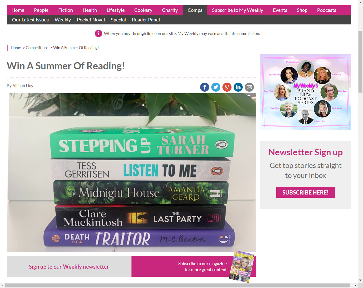 Book Competitions: Win Book Prizes | Competitions Time