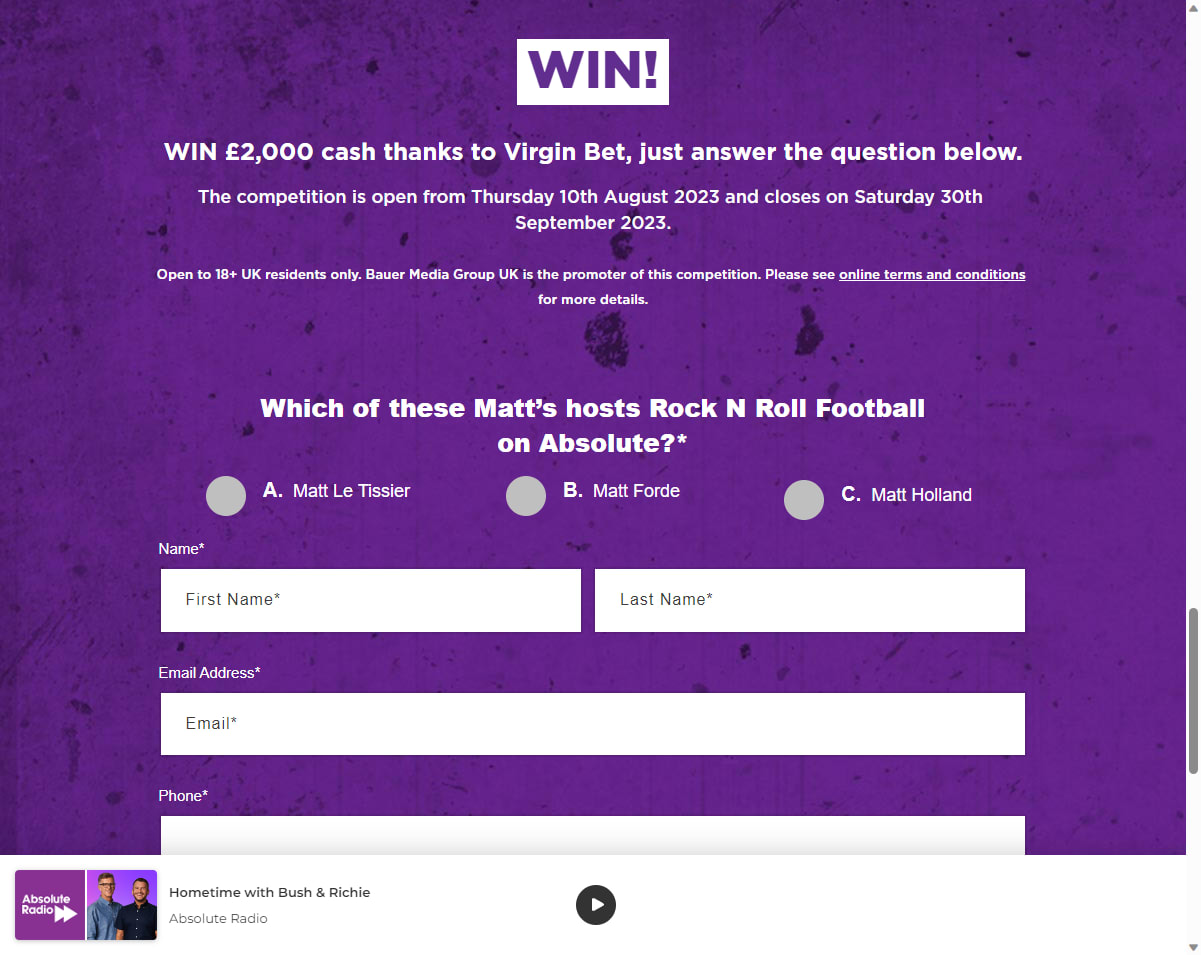 Win Money: Cash Competitions | Competitions Time