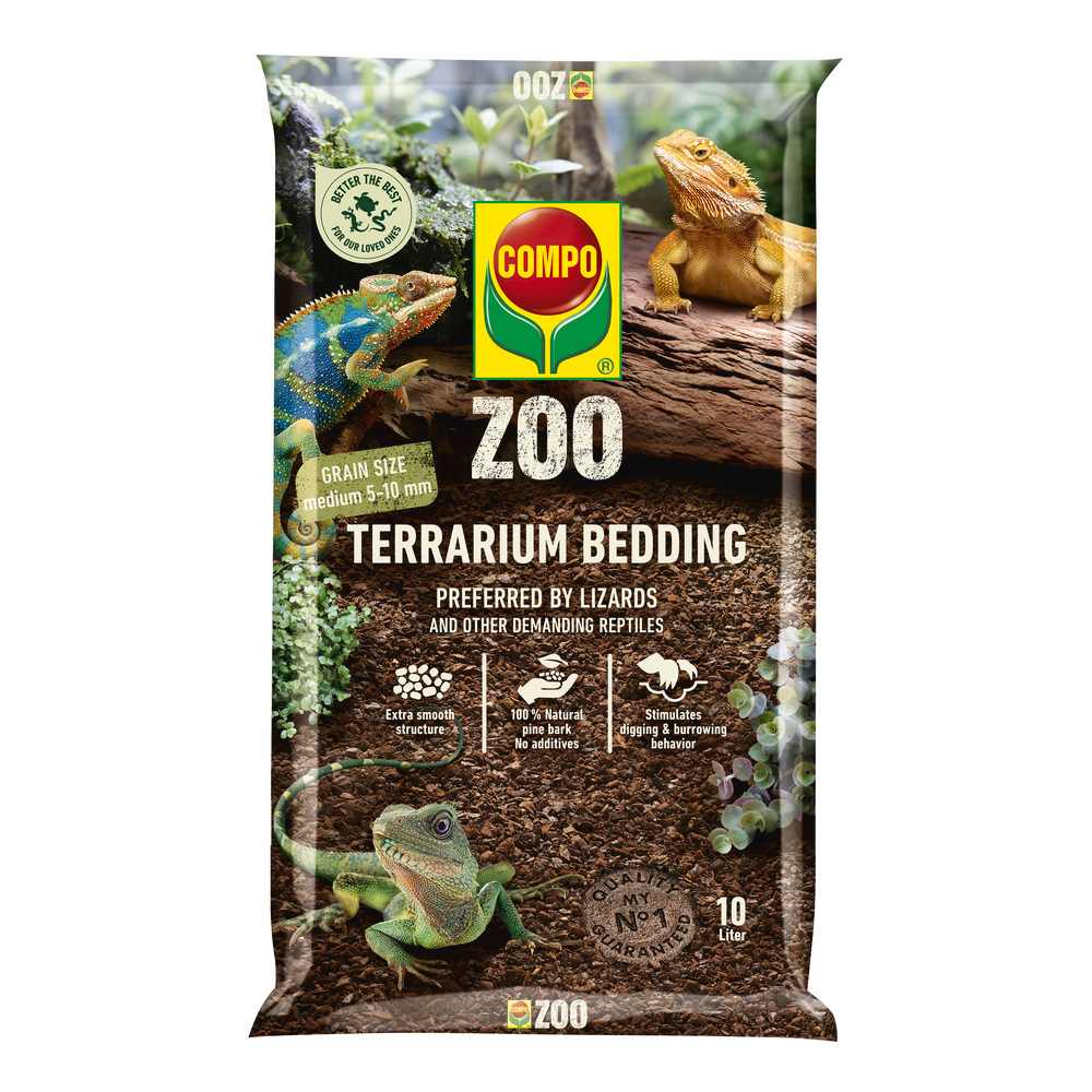 COMPO ZOO Substrat pour terrarium pour animaux adultes