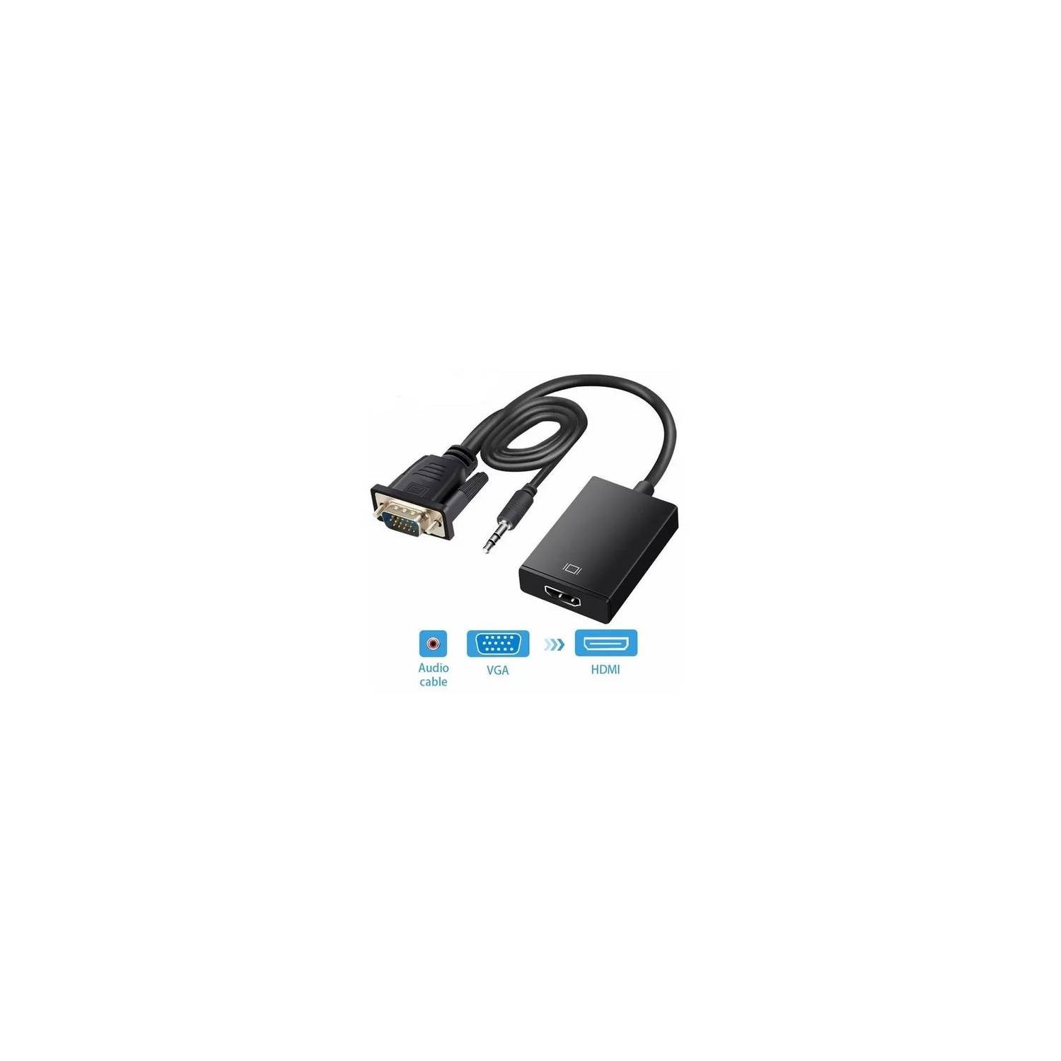 Adaptador VGA a HDMI | Compumars