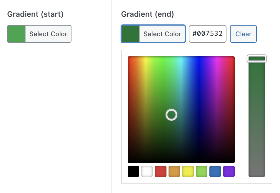 Dynamic Color in Gradient background not working · Issue #10885 ...