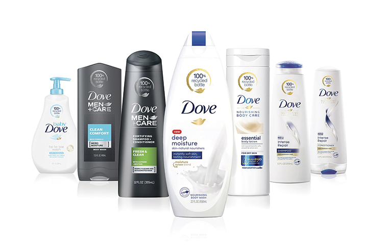Dove commits to plastic-free soap and 100 percent recycled bottle ...