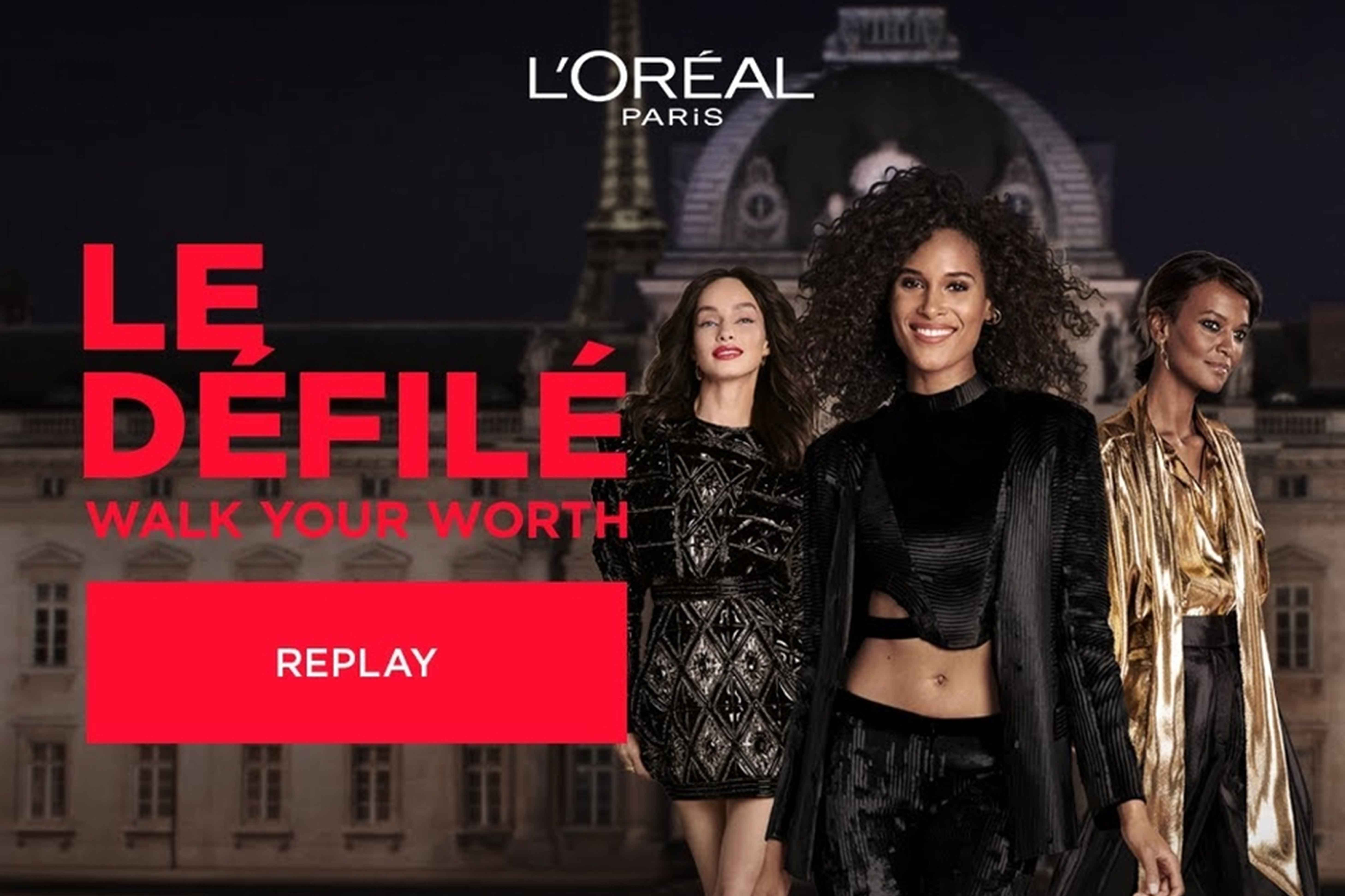 L’Oréal Paris celebrates women's empowerment at the Eiffel Tower ...