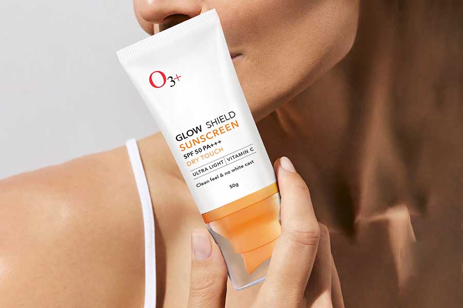 O3+ Glow Shield Sunscreen SPF 50 PA+++ - StyleSpeak