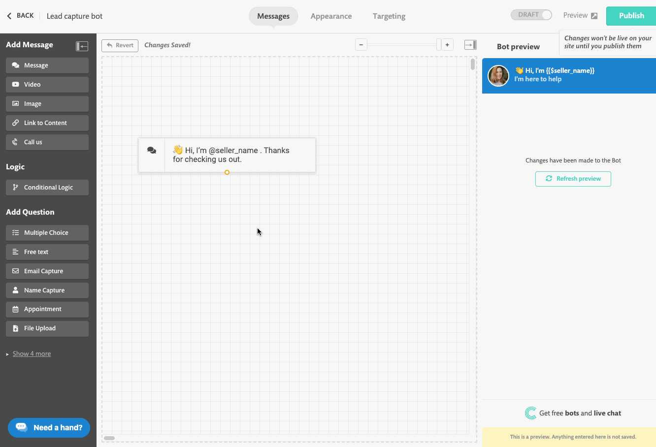 How to build your own custom bot - Continually Knowledge Base
