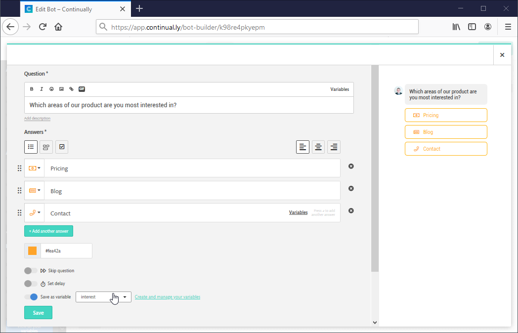 How to build dynamic URL's from your custom fields for image and link objects - Continually ...