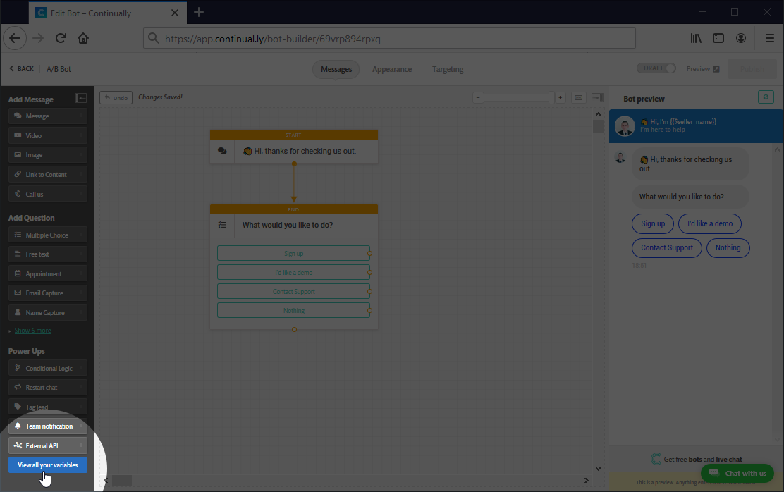 How to use custom fields to make your bots more personal - Continually Knowledge Base