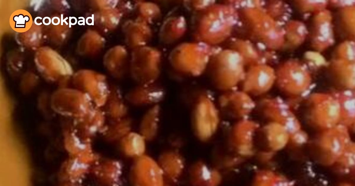 Resep Kacang Pedas Manis Oleh Nisa Khairaa Cookpad