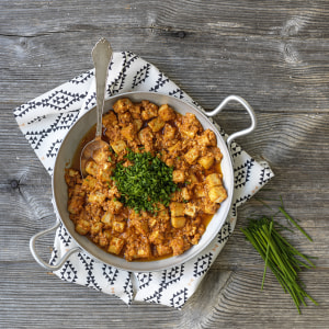 Friterad tofu i het och kryddig sås | Recept - Coop