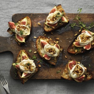 Chèvre förrätter - goda & festliga recept med getost - Coop