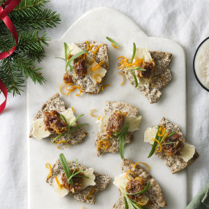 Snittar med julskinka och senapskräm | Recept - Coop