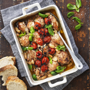 Kyckling i krämig parmesan- och timjansås - Coop