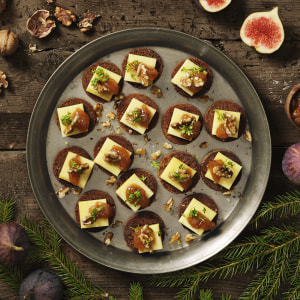 Snittar med julskinka och senapskräm | Recept - Coop