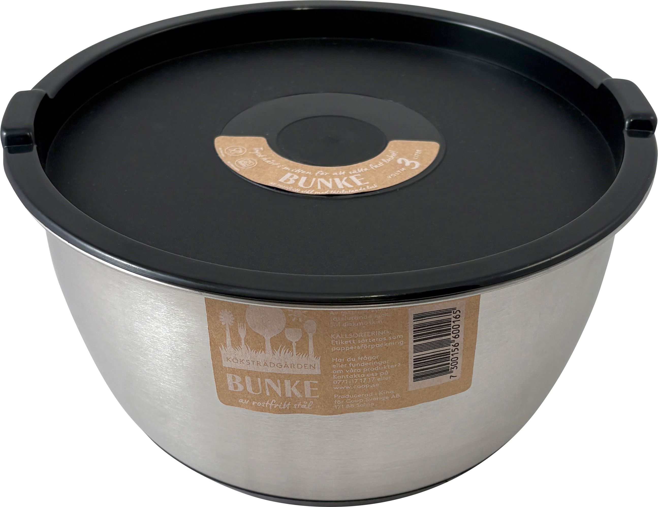 Bunke Rostfri 3 liter – Allt om Produkten | Food Fighters