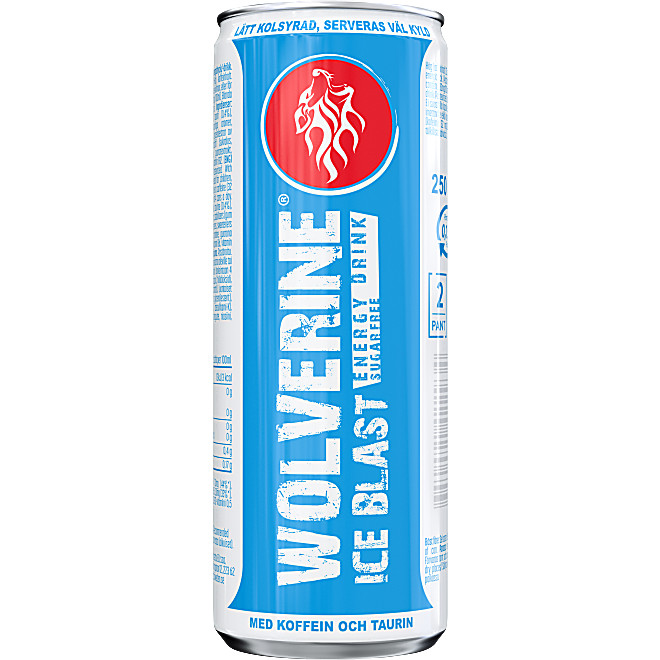 Energidryck Wolverine Ice Blast - WOLVERINE - Coop