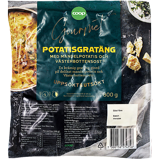 Gratäng Mandelpotatis - Coop - Coop